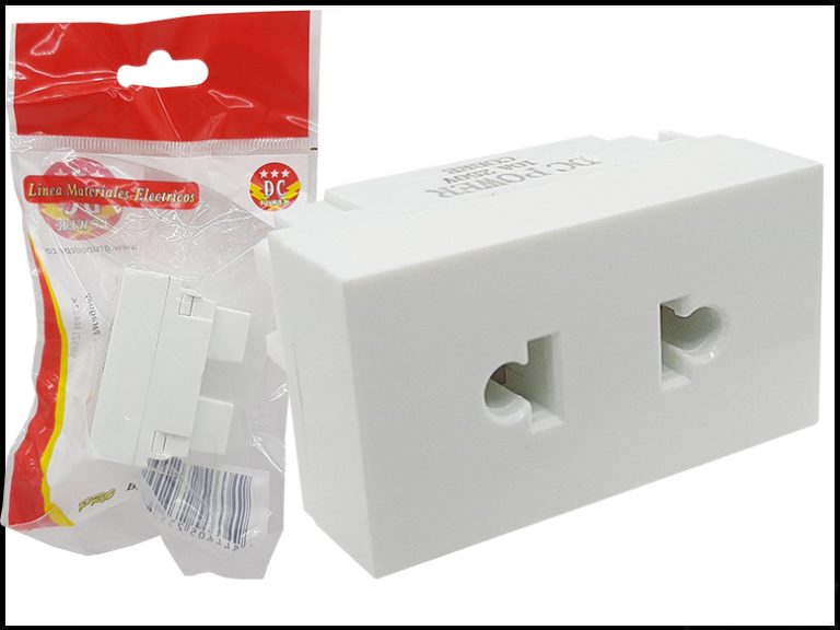 PICO TOMA 10A DC POWER PRO(CO) BLANCO – Grupo DC